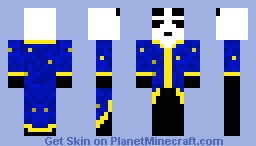 wizard panda Minecraft Skin