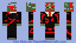 bleeding zombie!! Minecraft Skin