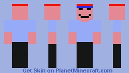 postman Minecraft Skin