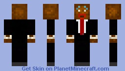 pepper from schrek in tuxedo Minecraft Skin
