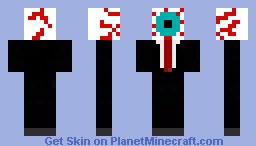 eyeball businessman Minecraft Skin