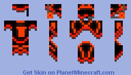 LAVA GUY Minecraft Skin