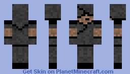 Masked Robed Man Minecraft Skin