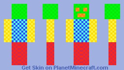 Checkered Minecraft Skin