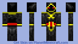 Golden Demi-God Minecraft Skin