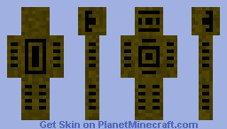 Hidden Creature(Yellow) Minecraft Skin