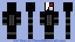 Black ace Minecraft Skin
