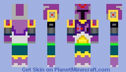 Vile from megaman x Minecraft Skin