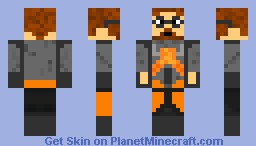 Gordon Freeman (Half Life) Minecraft Skin