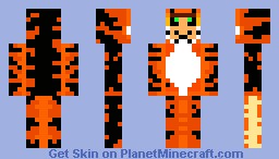 tiger suit Minecraft Skin