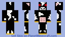evil cow Minecraft Skin