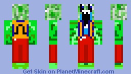 WTF CREEPER Minecraft Skin