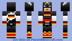 Captain Germany Minecraft Skin
