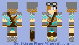 Adventure Girl Minecraft Skin