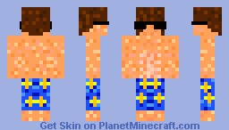 beach boy (with sixpack) Minecraft Skin