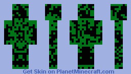 Forest Worrior Minecraft Skin