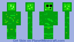 slime man Minecraft Skin