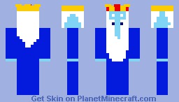 Ice King Minecraft Skin