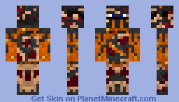 Furnace man Minecraft Skin