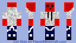 Cool Red Slime Minecraft Skin