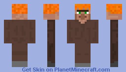 Ginger Villager Minecraft Skin