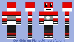 PokeBall Man Minecraft Skin