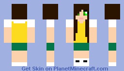 Netball girl Minecraft Skin