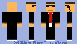 CIA Agent Minecraft Skin