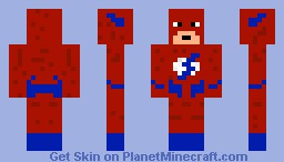 Blue Flash Minecraft Skin