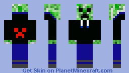 bad-ass creeper Minecraft Skin