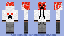 red creeper guy Minecraft Skin