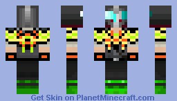 The locust's sidekick Minecraft Skin