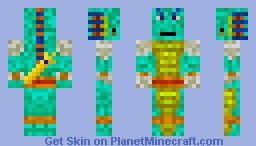 Naga warrior Minecraft Skin