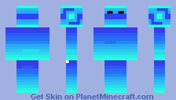 Water Elemental Minecraft Skin