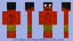 Red Hulk Minecraft Skin