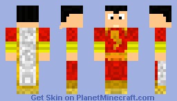 Shazam Minecraft Skin