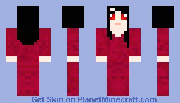 Vampire Girl Minecraft Skin