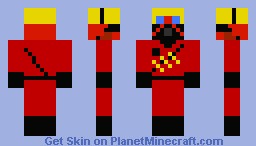Blaze Pyro Minecraft Skin
