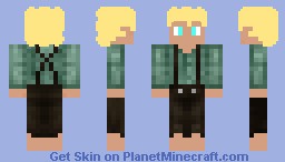 Nazo the hedgehog Minecraft Skin