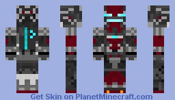 Dead Space- Zealot suit Isaac Clarke Minecraft Skin