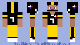 steelers big ben Minecraft Skin