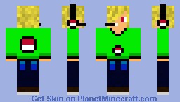 Pokemon Boy Minecraft Skin