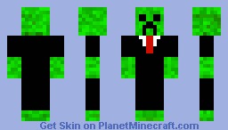 mr.creeper president Minecraft Skin