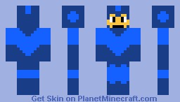 Mega Man Minecraft Skin