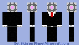 Companion Cube in Suit! Minecraft Skin