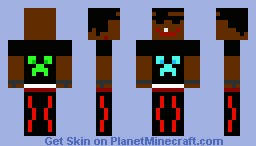 Electric man Minecraft Skin