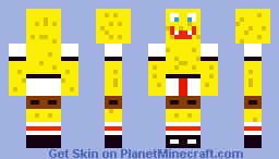 SpongeBob Minecraft Skin