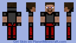 Steve w/Jumper Minecraft Skin