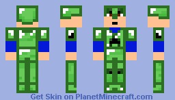 Creeper Armor Brian Minecraft Skin