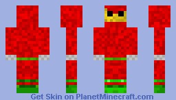 Red Hoodie Guy Minecraft Skin